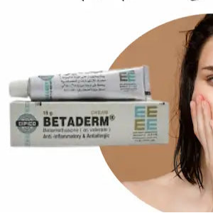 Betaderm cream for the treatment of itching, redness and skin inflamma ...